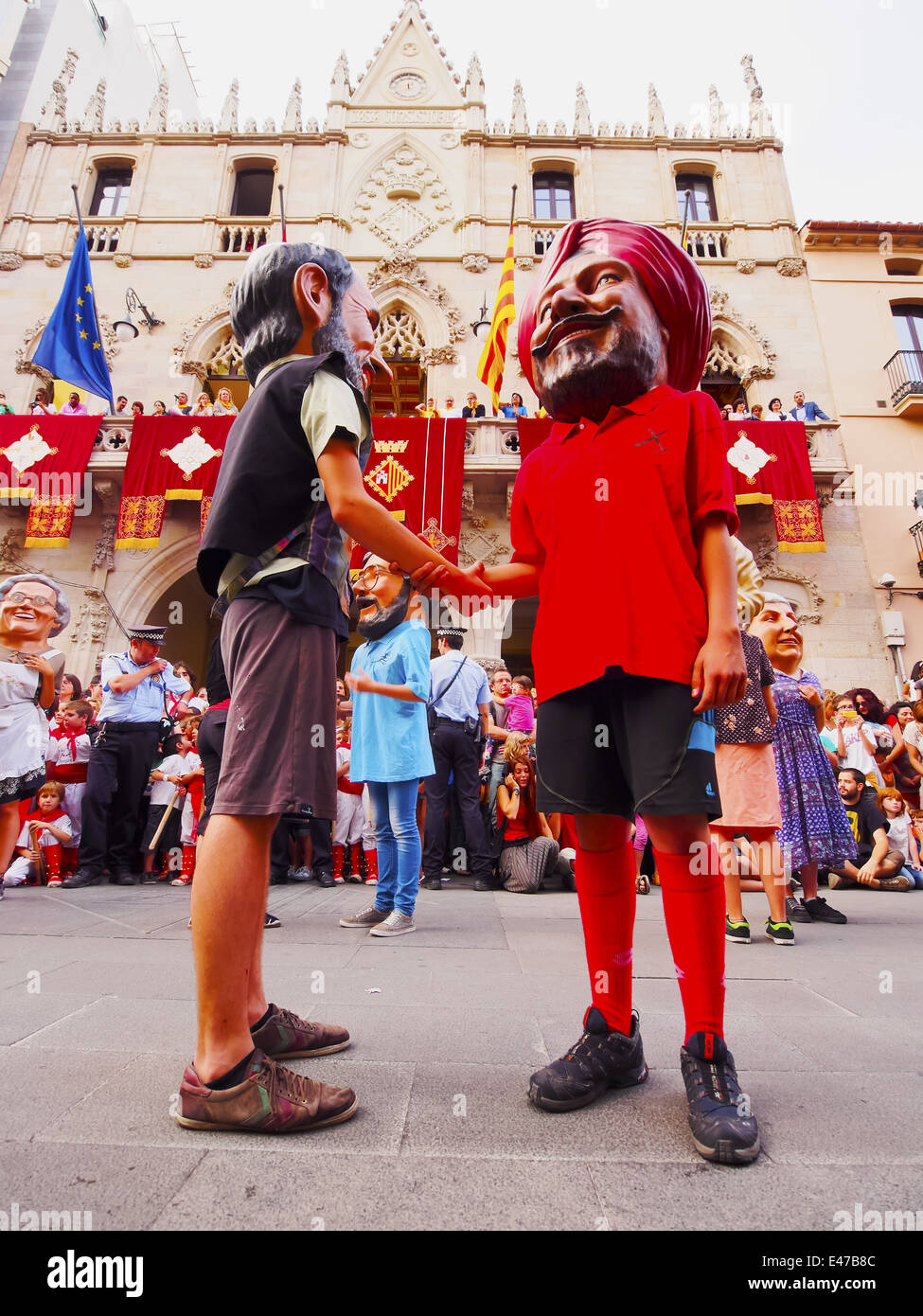 Festa Mayor de Terrassa 2013 - Catalan Party with many Traditional ...