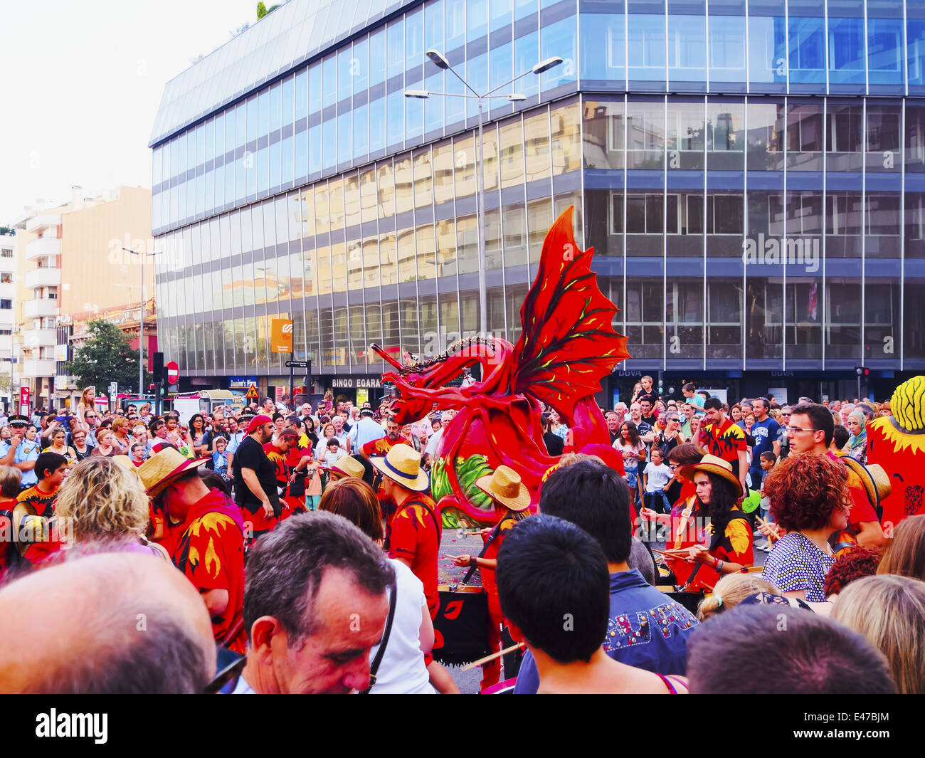 Festa Mayor de Terrassa 2013 - Catalan Party with many Traditional ...