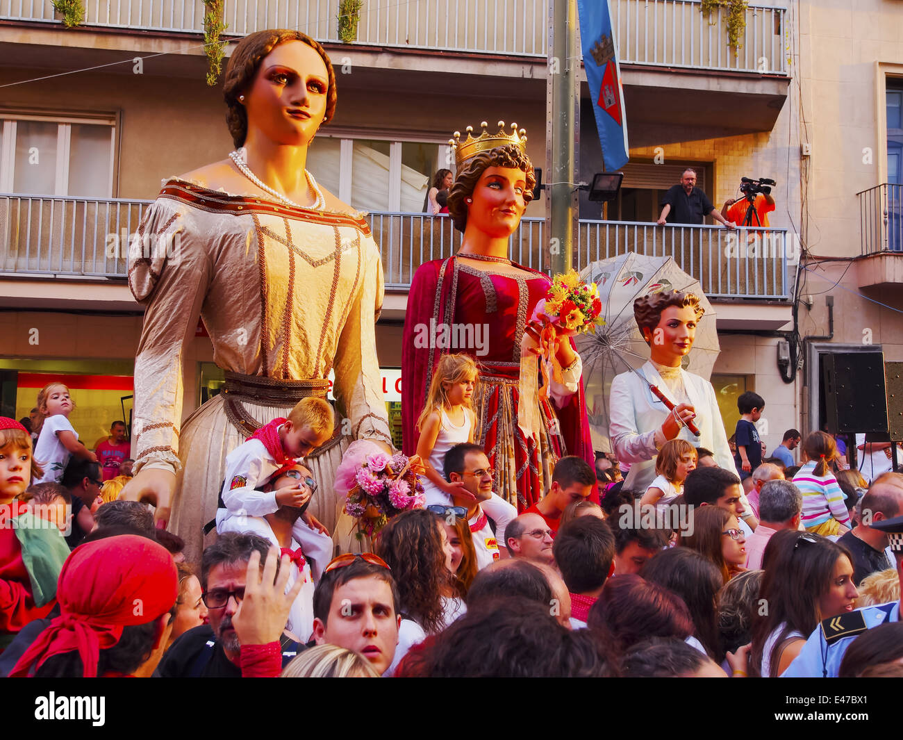 Festa Mayor de Terrassa 2013 - Catalan Party with many Traditional ...
