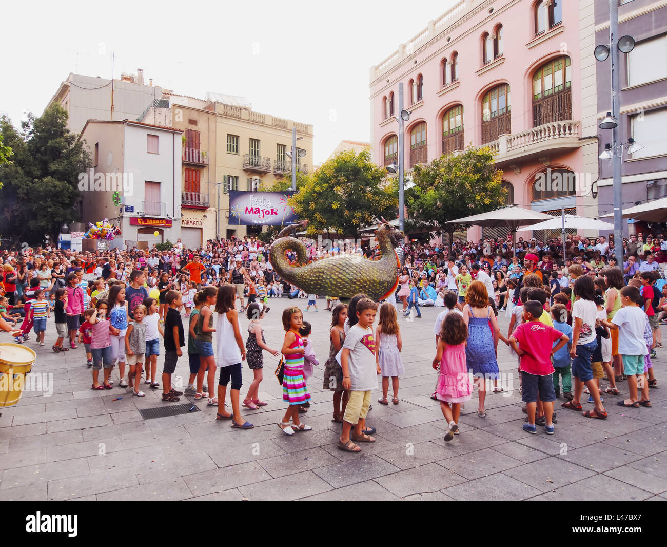 Festa Mayor de Terrassa 2013 - Catalan Party with many Traditional ...