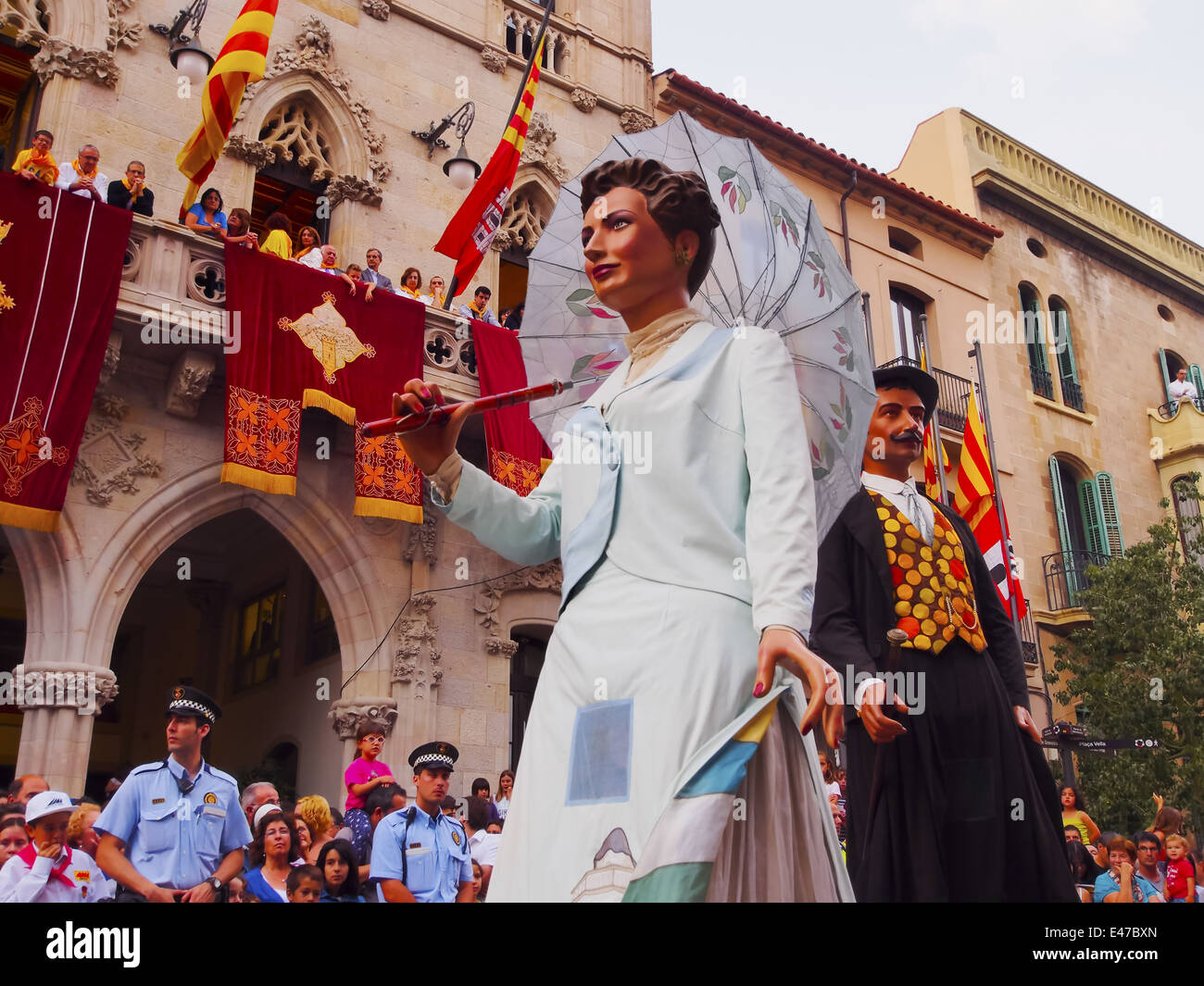 Festa Mayor de Terrassa 2013 - Catalan Party with many Traditional ...