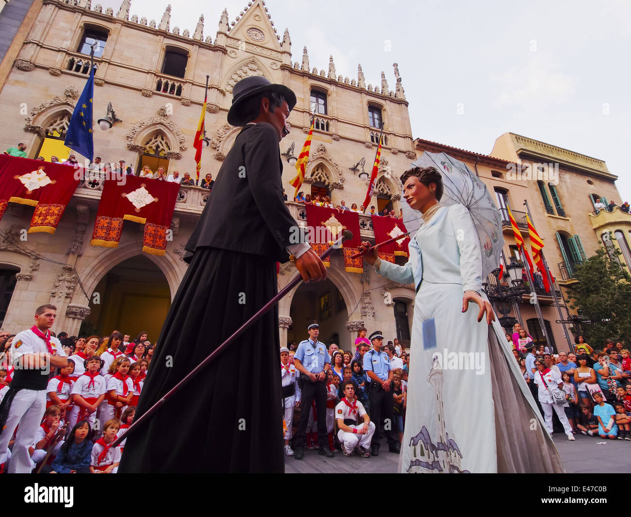 Festa Mayor de Terrassa 2013 - Catalan Party with many Traditional ...