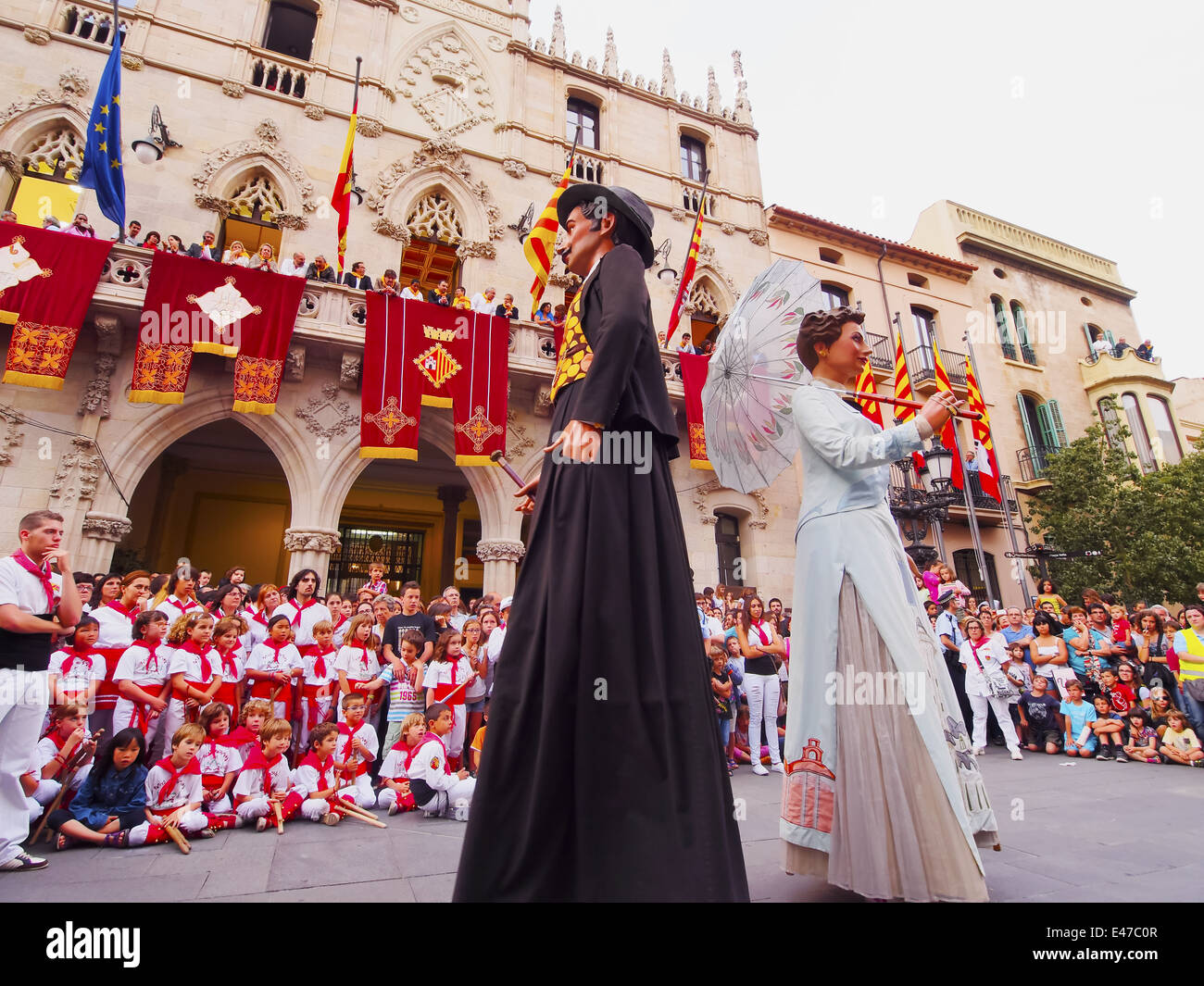 Festa Mayor de Terrassa 2013 - Catalan Party with many Traditional ...