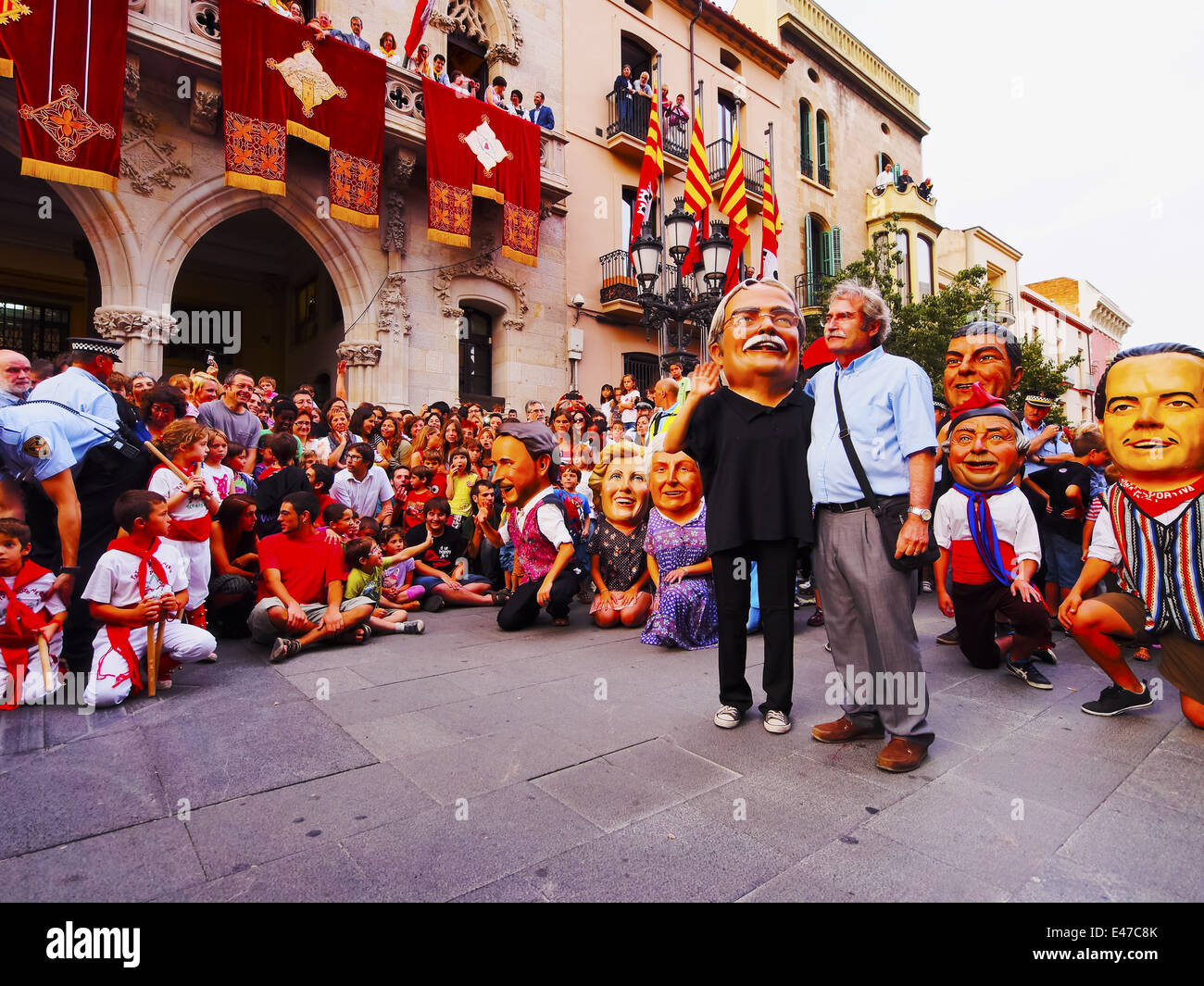 Festa Mayor de Terrassa 2013 - Catalan Party with many Traditional ...
