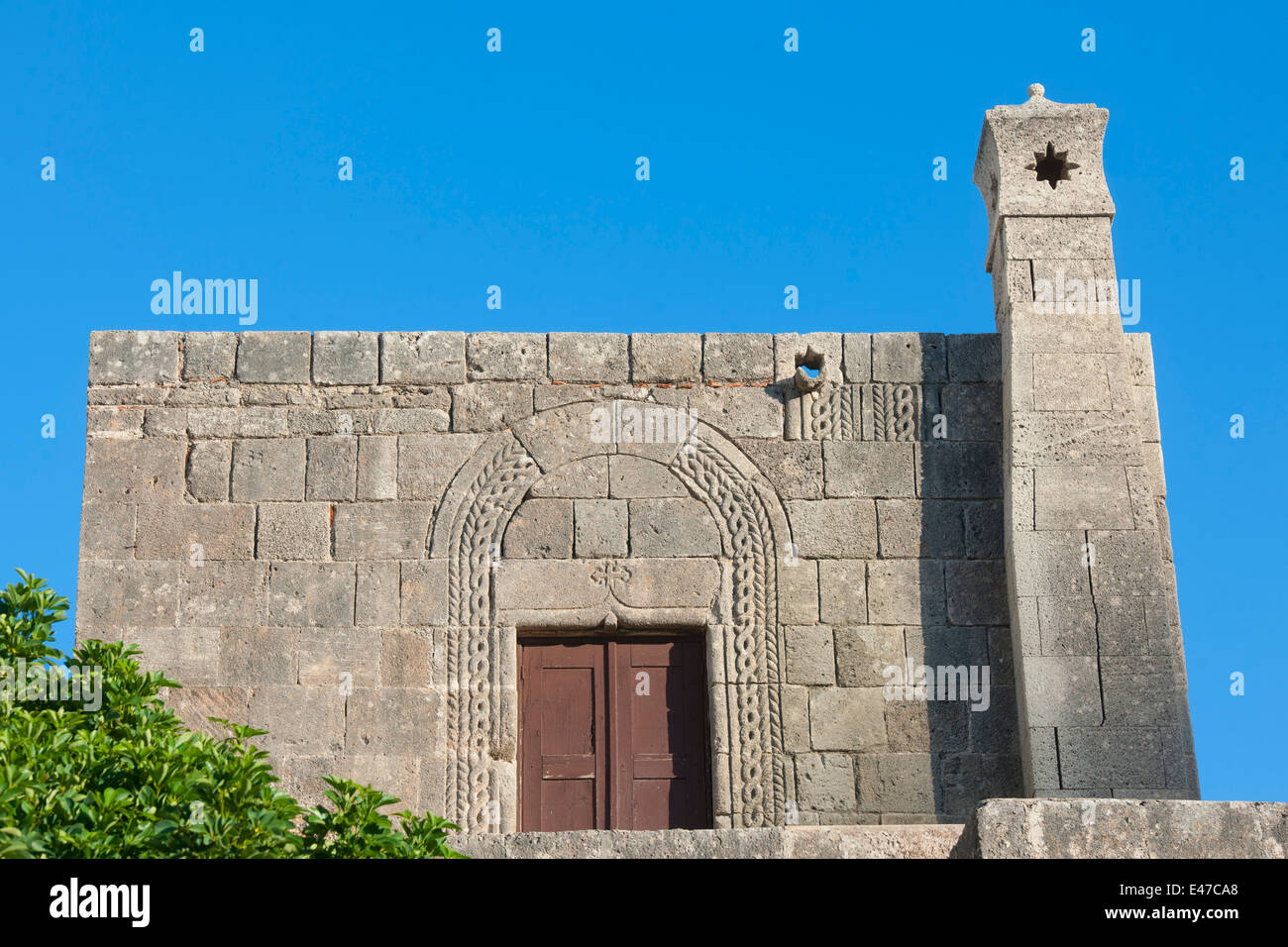 Griechenland, Rhodos, Lindos, Haus in der Altstadt Stock Photo - Alamy