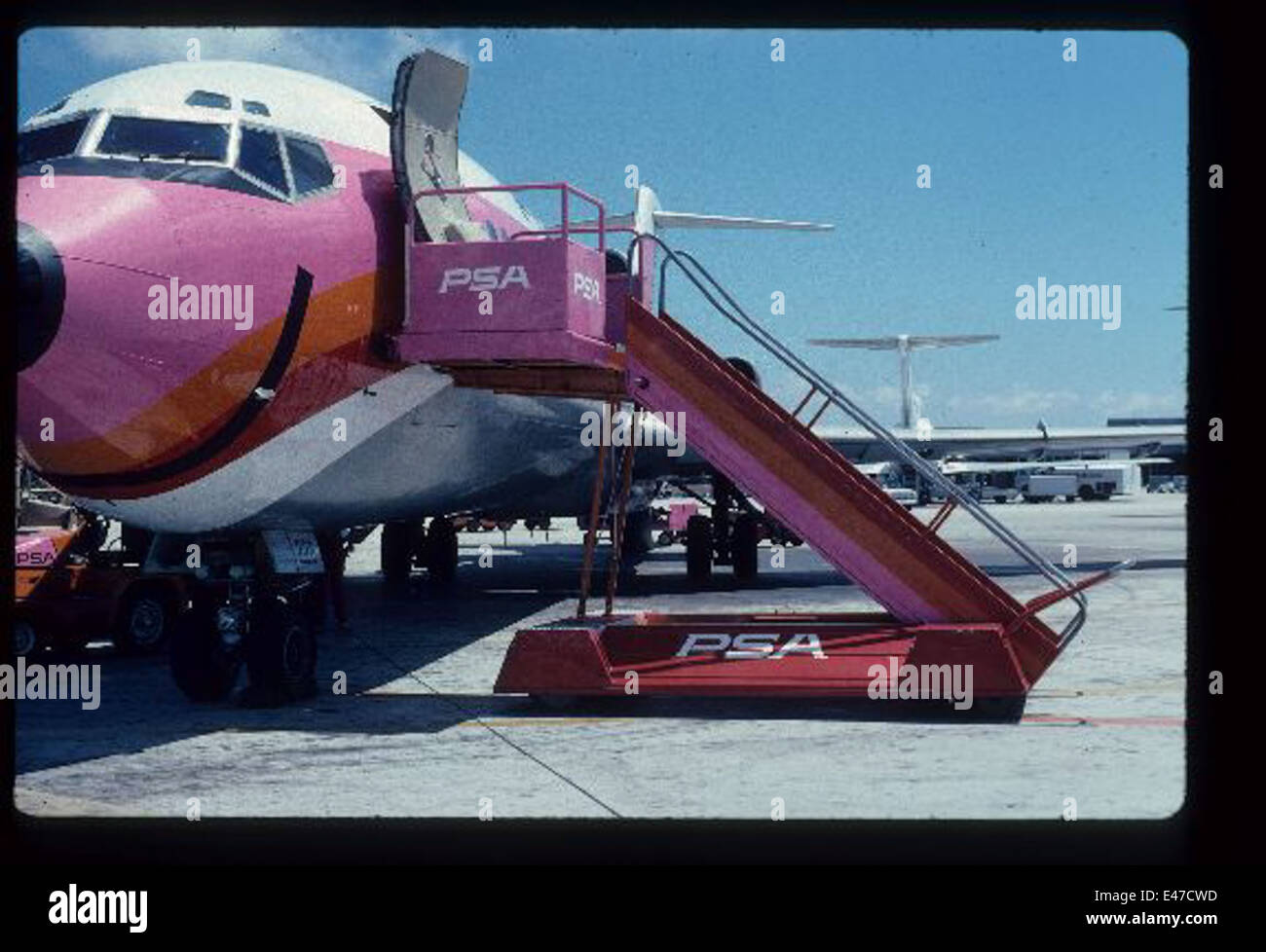 Boeing 727 stairs hi-res stock photography and images - Alamy