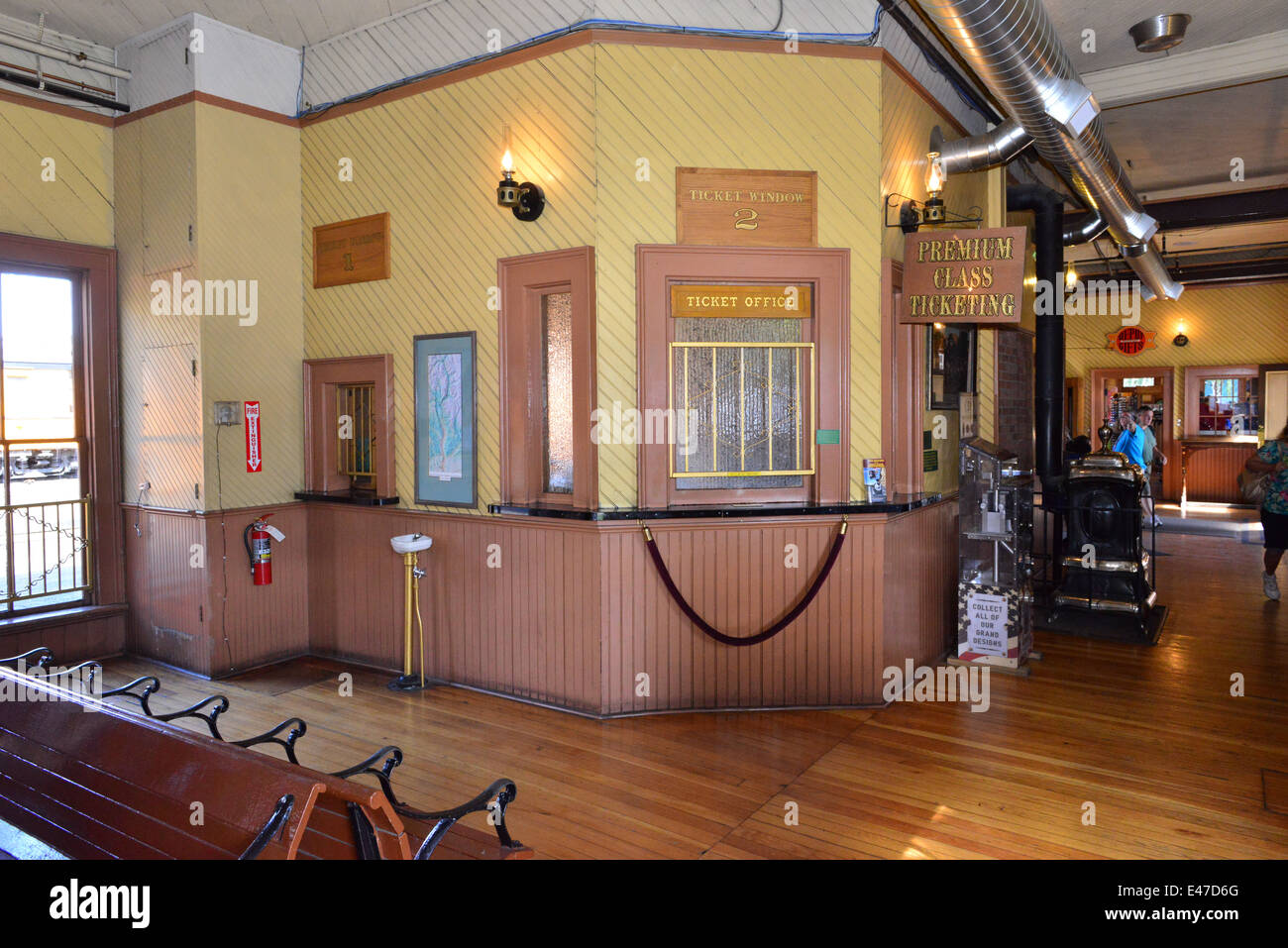 Durango and Silverton station in Colorado Stock Photo - Alamy