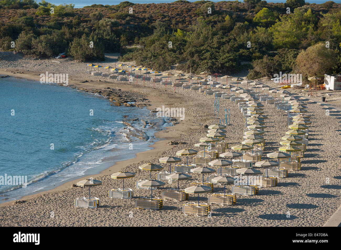 Griechenland, Rhodos, Lardos, Glystra Strand zwischen Lardos und ...
