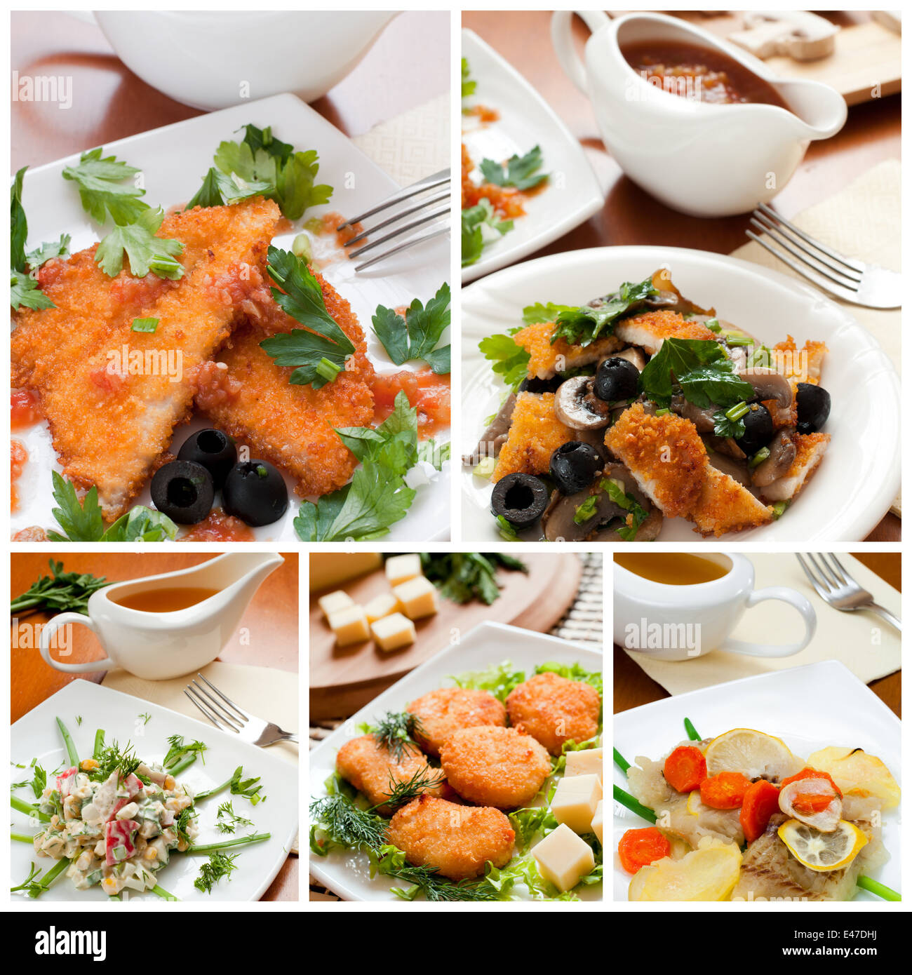Appetizing home cooked food Stock Photo - Alamy