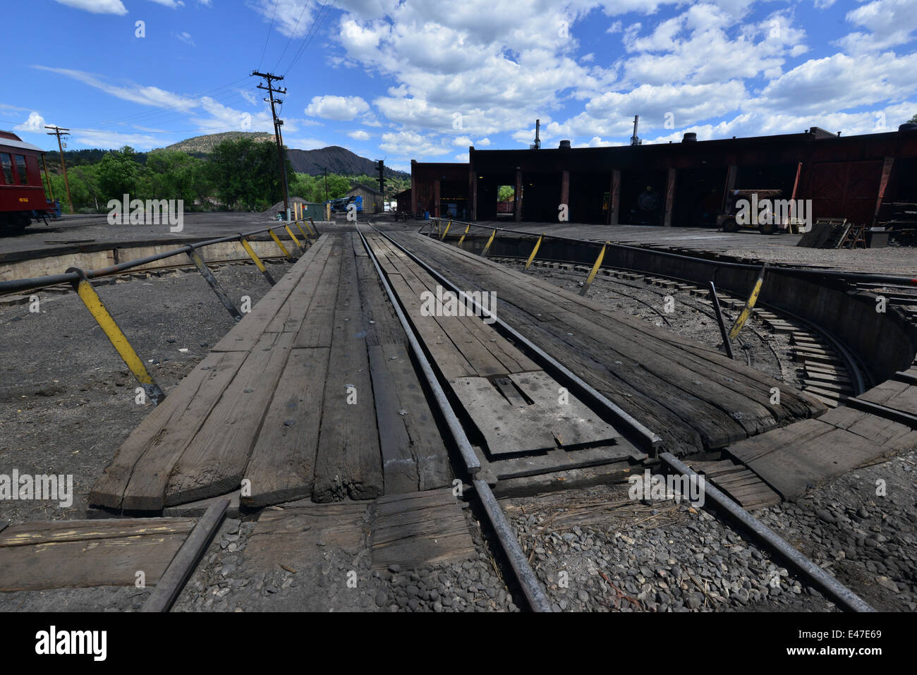 A turntable at Durango Station, Colorado Stock Photo - Alamy