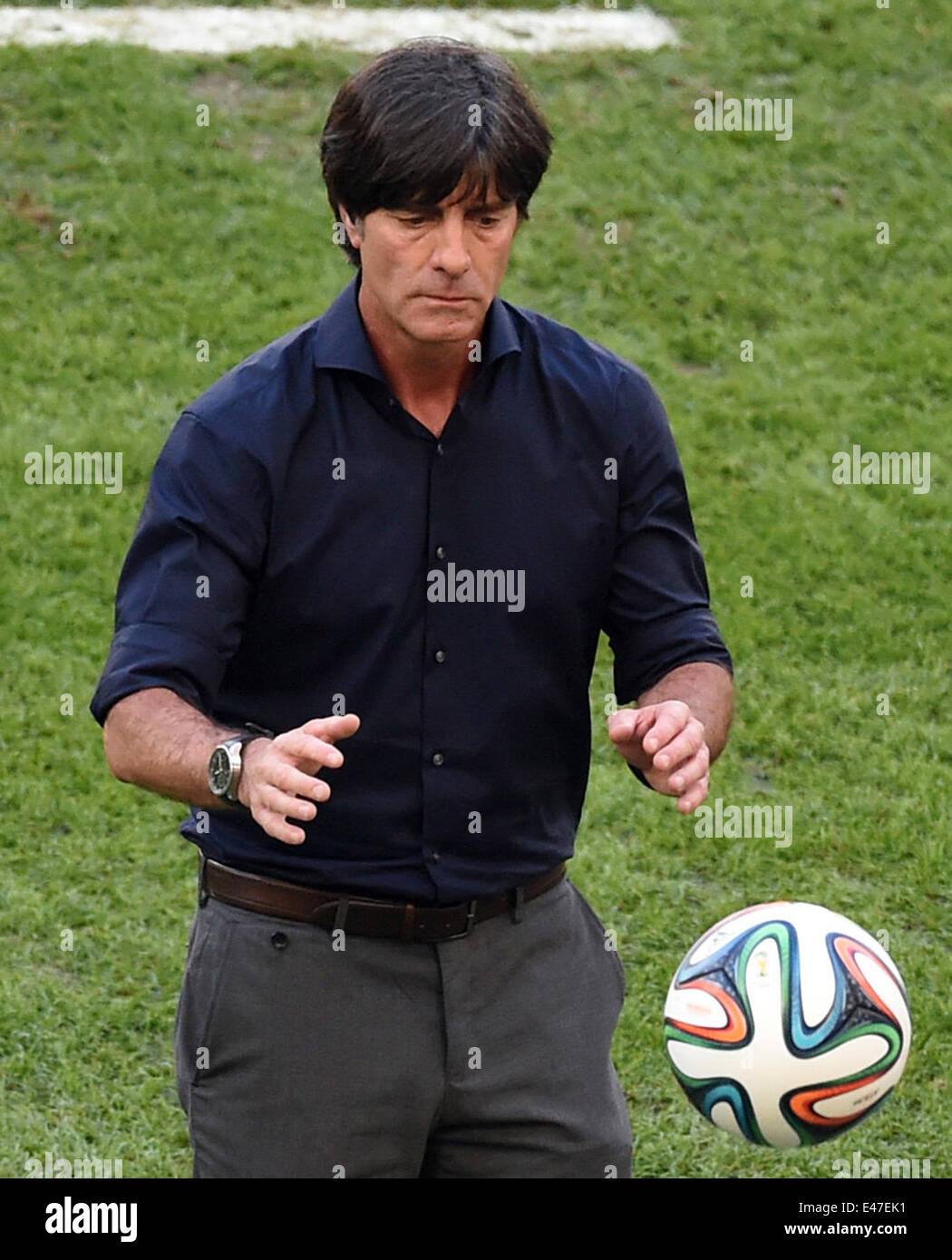 Rio de Janeiro, Brazil. 04th July, 2014. Head coach Joachim Loew of ...