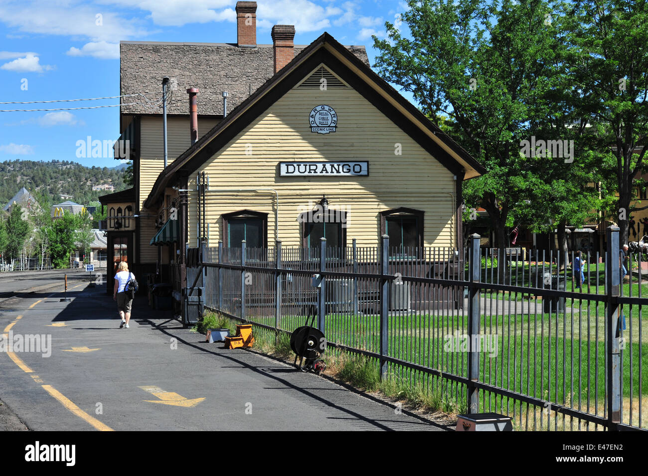 Durango Railway Station Stock Photo - Alamy