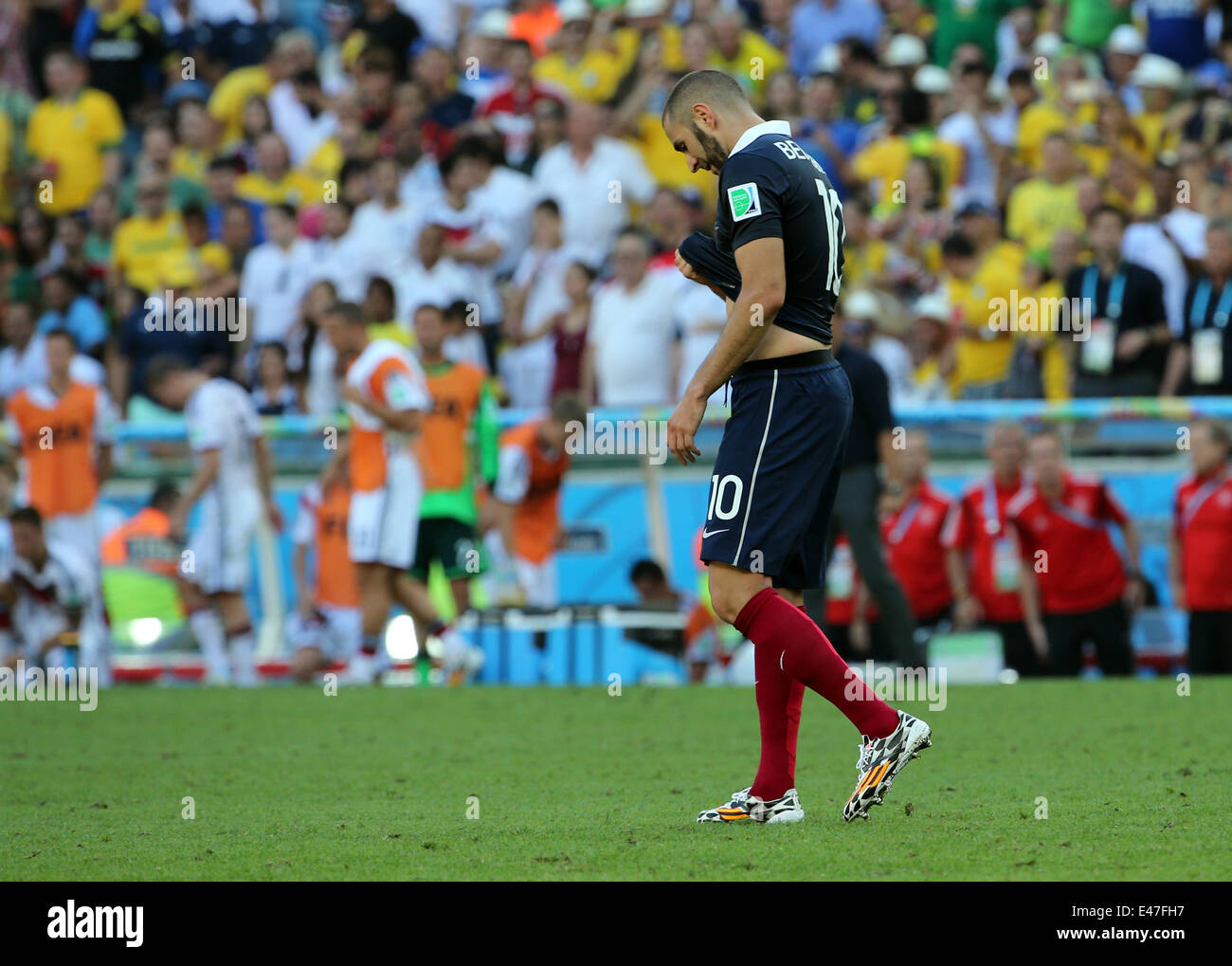 Rio De Janerio, Brazil. 04th July, 2014. FIFA World Cup 2014 quarter ...