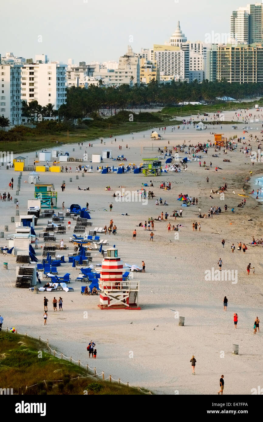South Beach Port of Miami Cruise Ship Docks Florida FL US Stock Photo ...