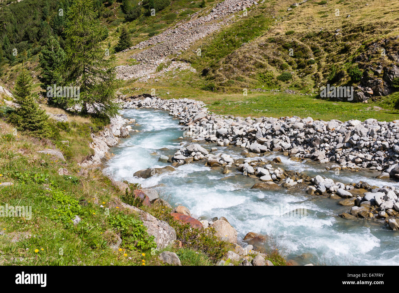 ötztal valley austria river hi-res stock photography and images - Alamy