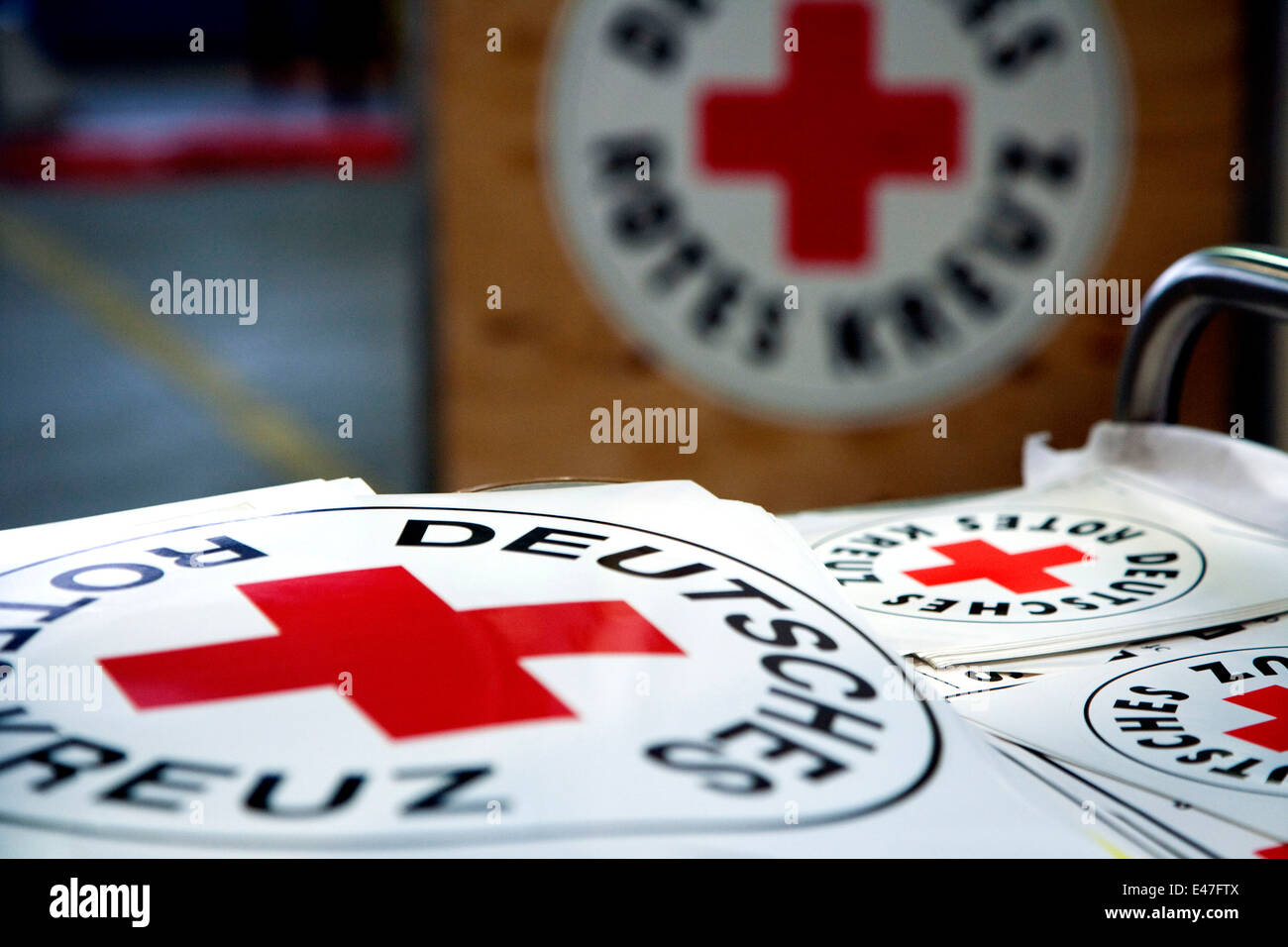 German Red Cross Stock Photo - Alamy