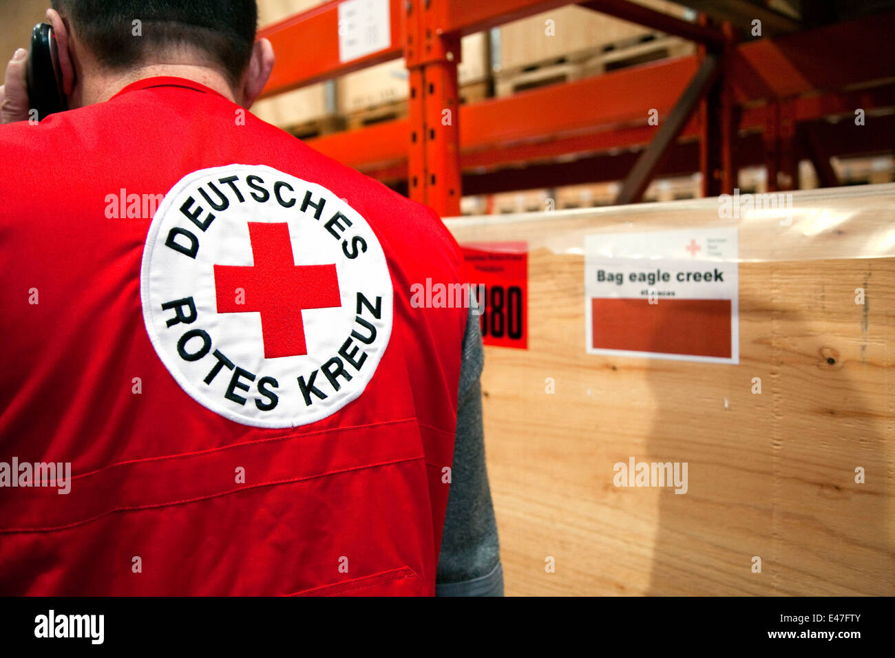 German Red Cross Stock Photo - Alamy