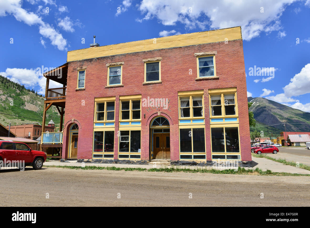 Old west mining town silverton hi-res stock photography and images - Alamy