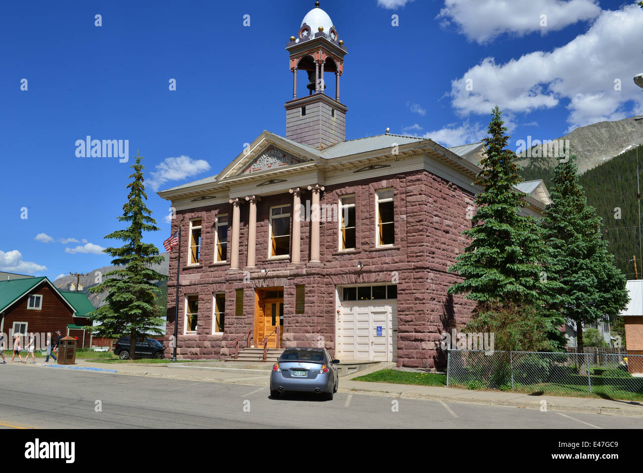 The town of Silverton in Colorado, USA Stock Photo - Alamy