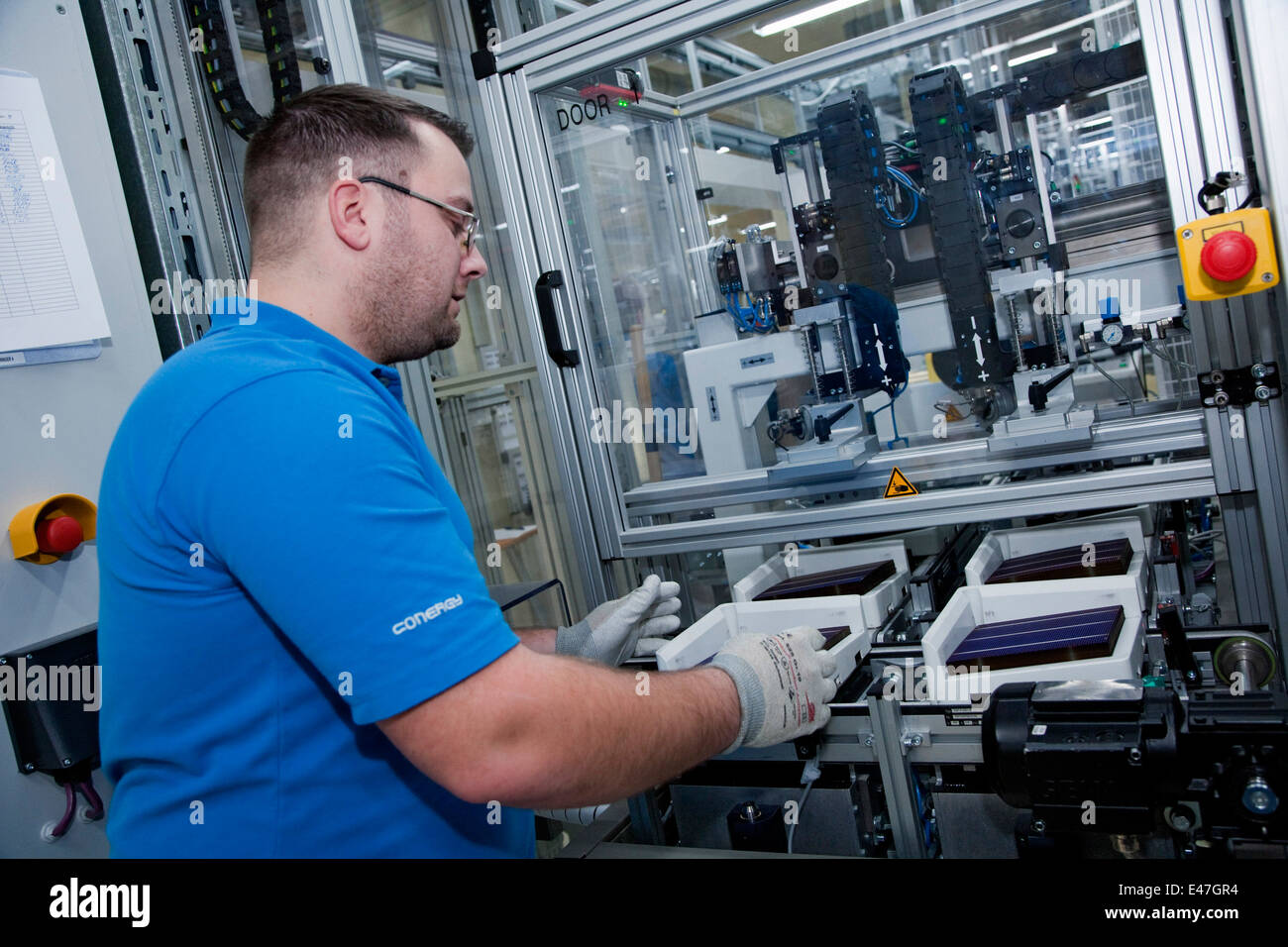 Conergy solar modules Stock Photo - Alamy