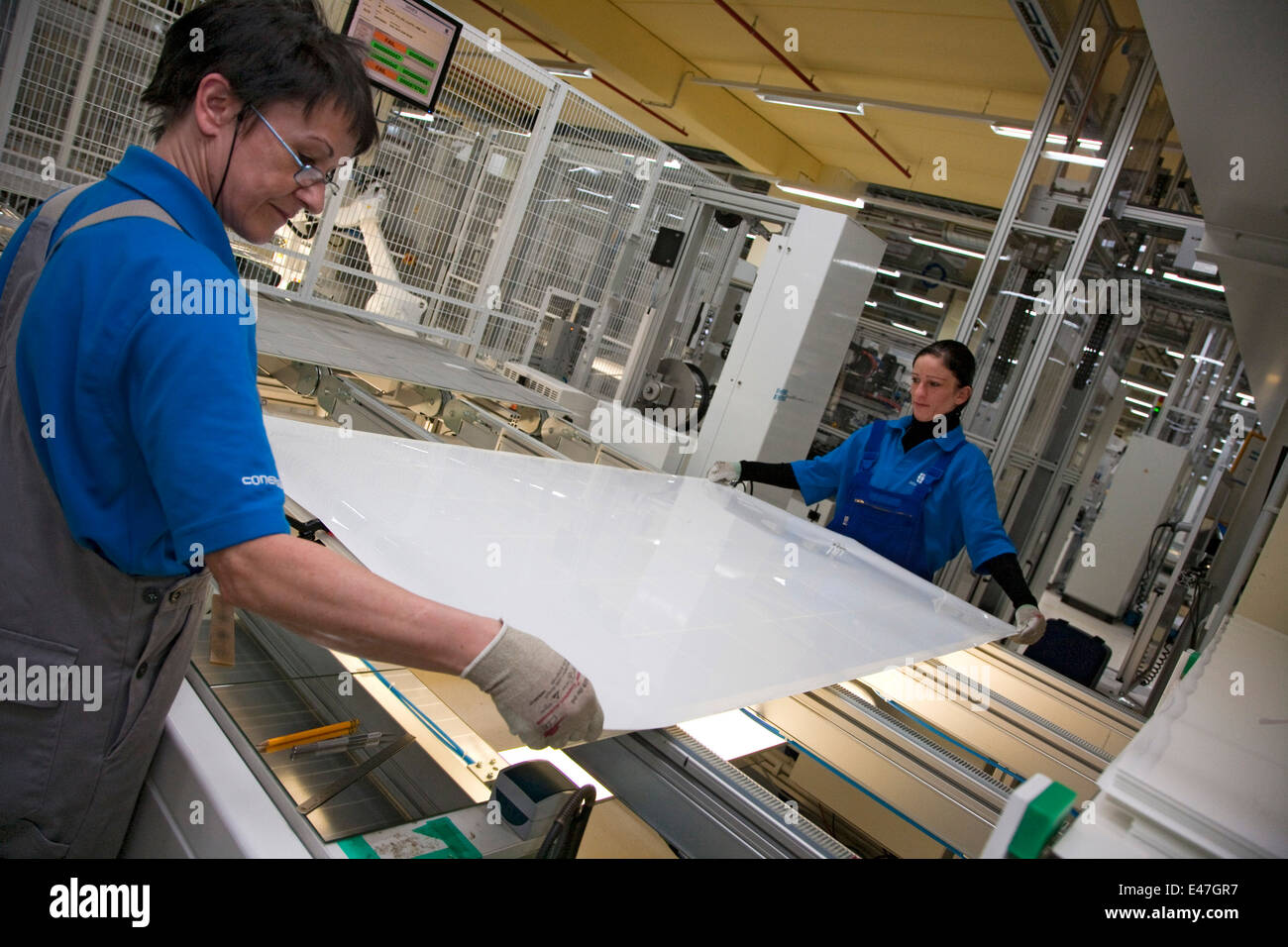 Conergy solar modules Stock Photo - Alamy