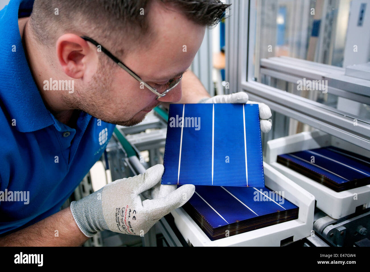 Conergy solar modules Stock Photo - Alamy