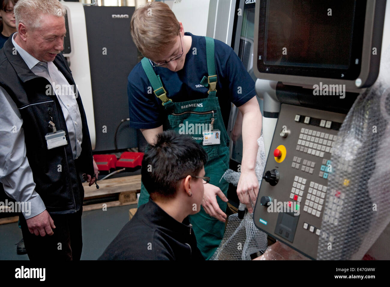 Siemens training center Stock Photo - Alamy