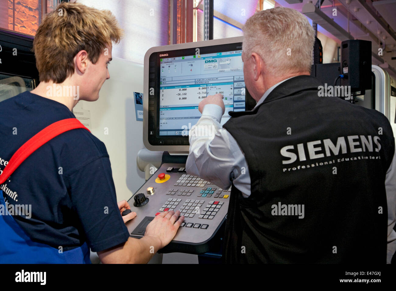 Siemens training center Stock Photo - Alamy