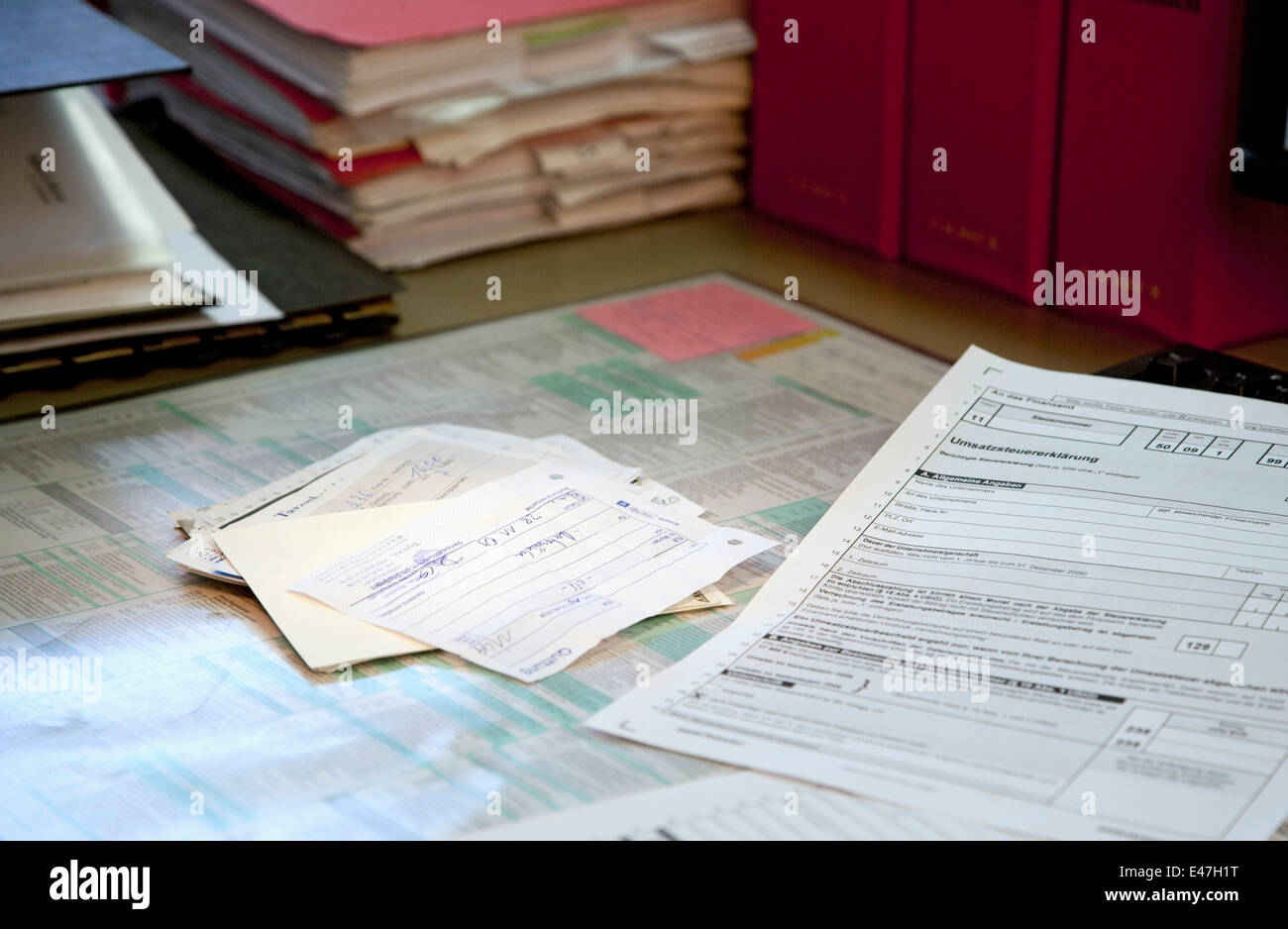 Documents and Forms Stock Photo - Alamy