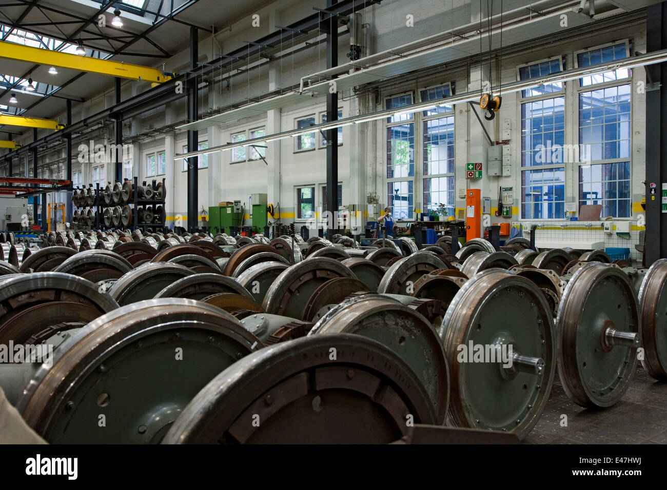 BVG main workshop subway Stock Photo - Alamy