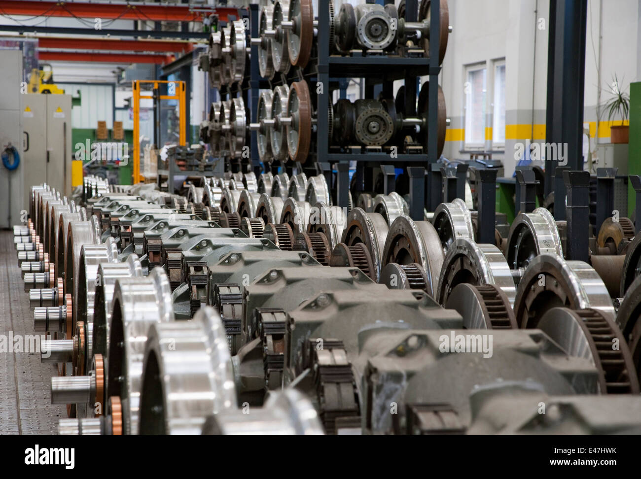 BVG main workshop subway Stock Photo - Alamy