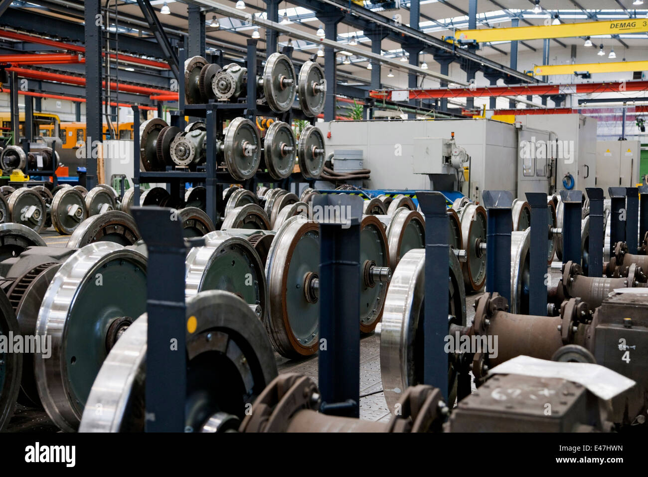 BVG main workshop subway Stock Photo - Alamy