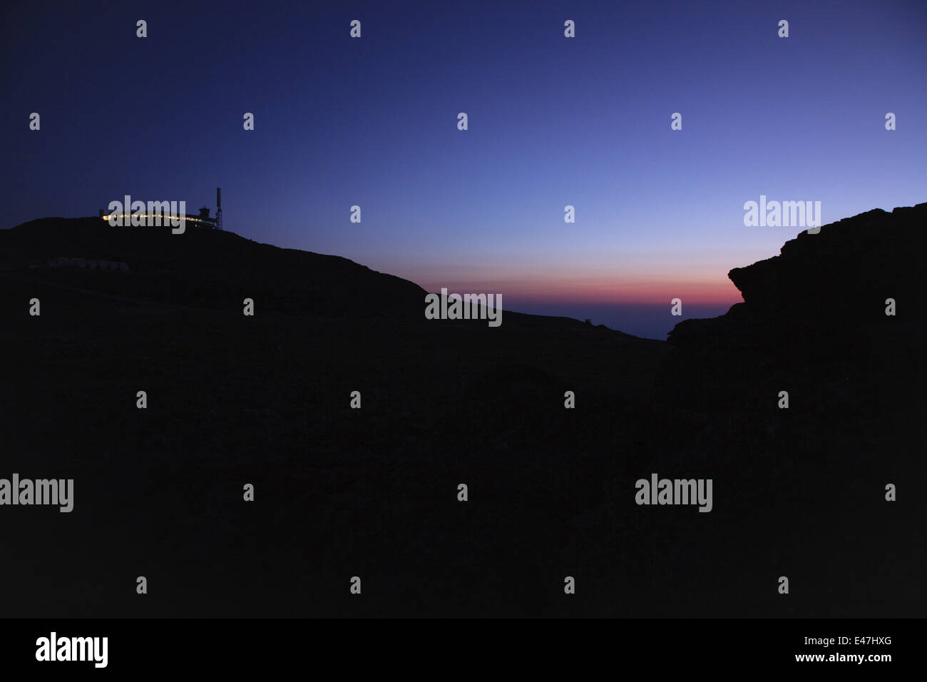 Mount Washington at sunset from Ball Crag . Located in the White ...
