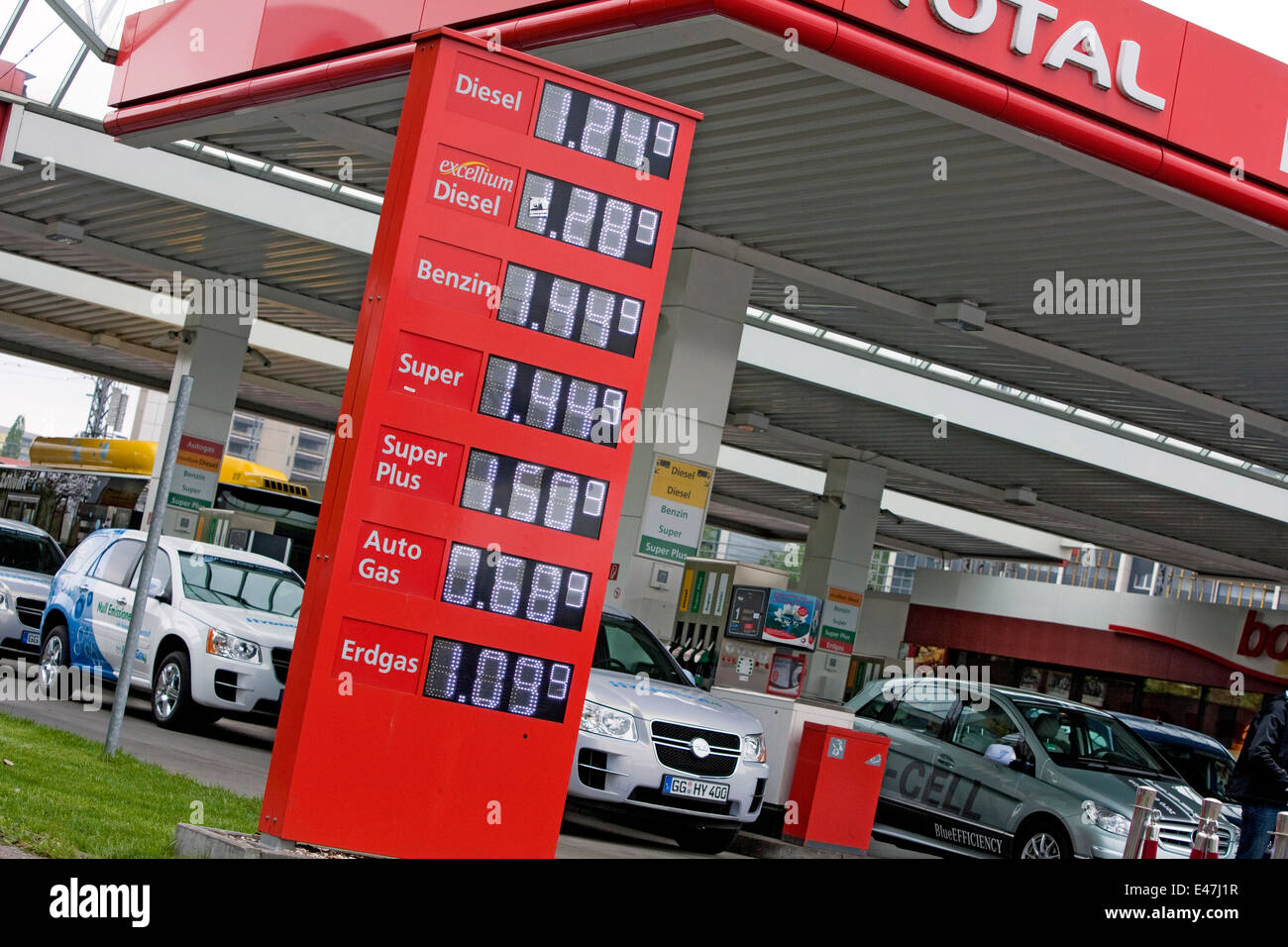 Fuel prices at the pump hi-res stock photography and images - Alamy