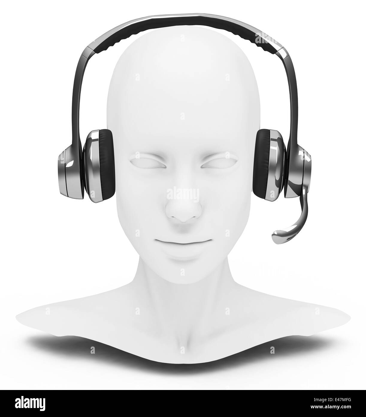 the callcenter employee Stock Photo - Alamy