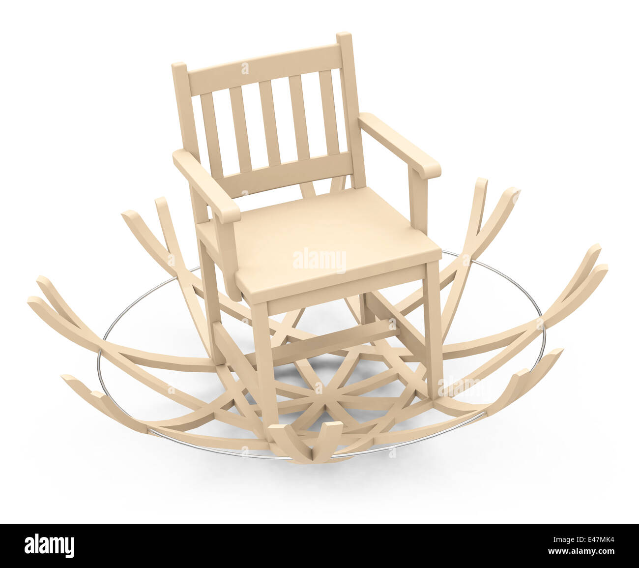 special rocking chair Stock Photo - Alamy