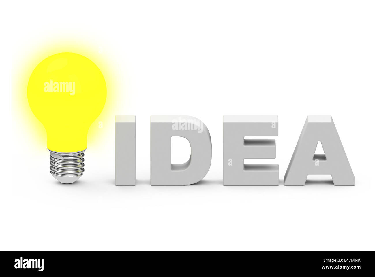 the idea concept Stock Photo - Alamy