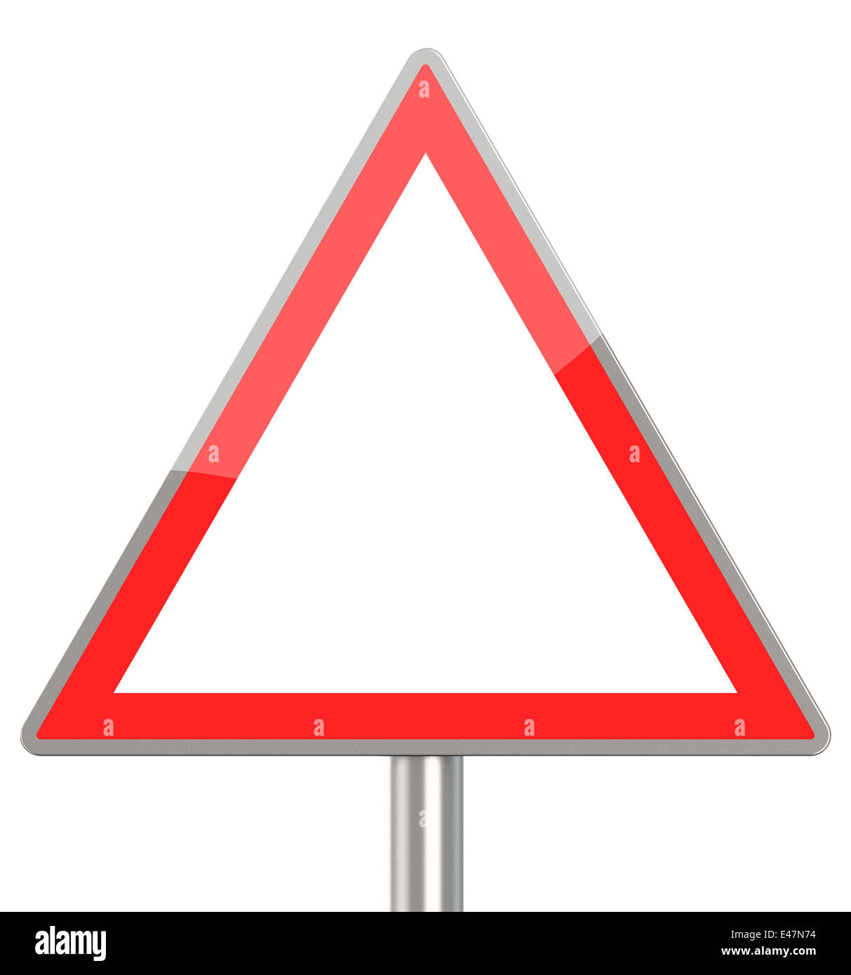 blank traffic sign Stock Photo - Alamy