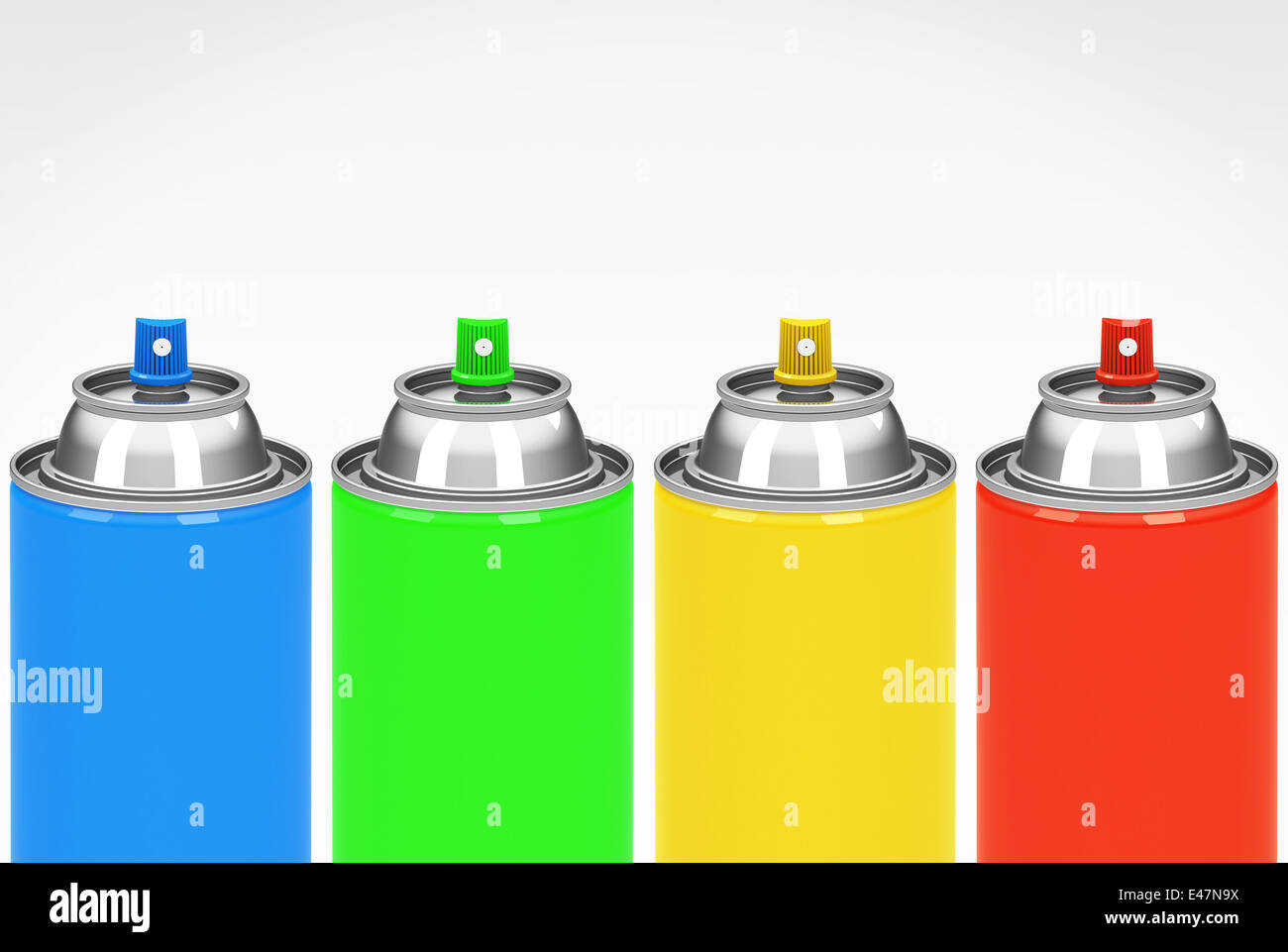 the spray cans Stock Photo - Alamy