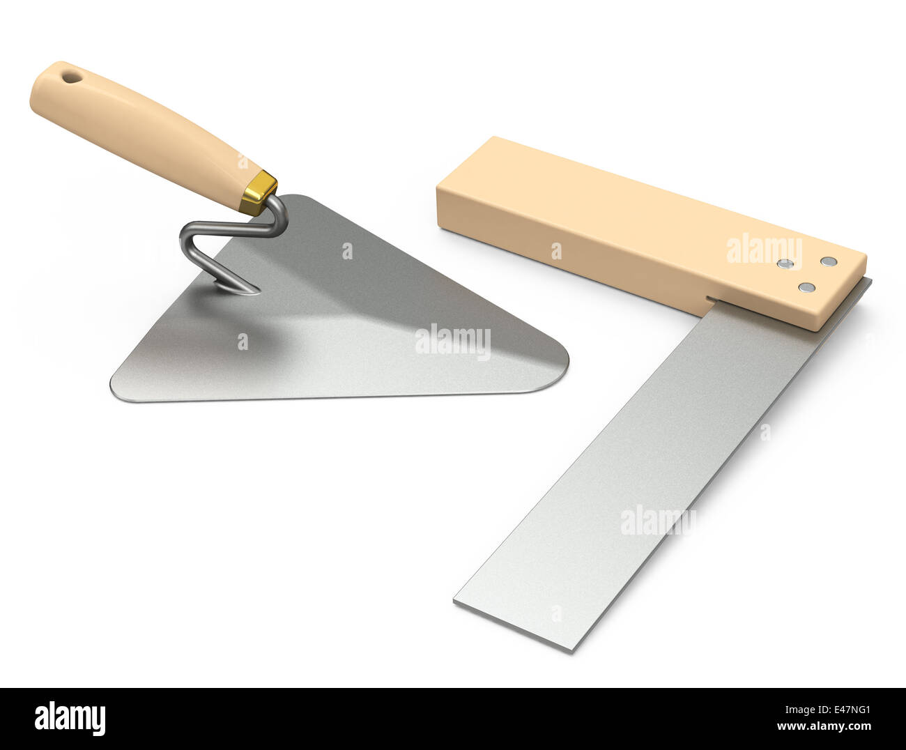 Square trowel hi-res stock photography and images - Alamy