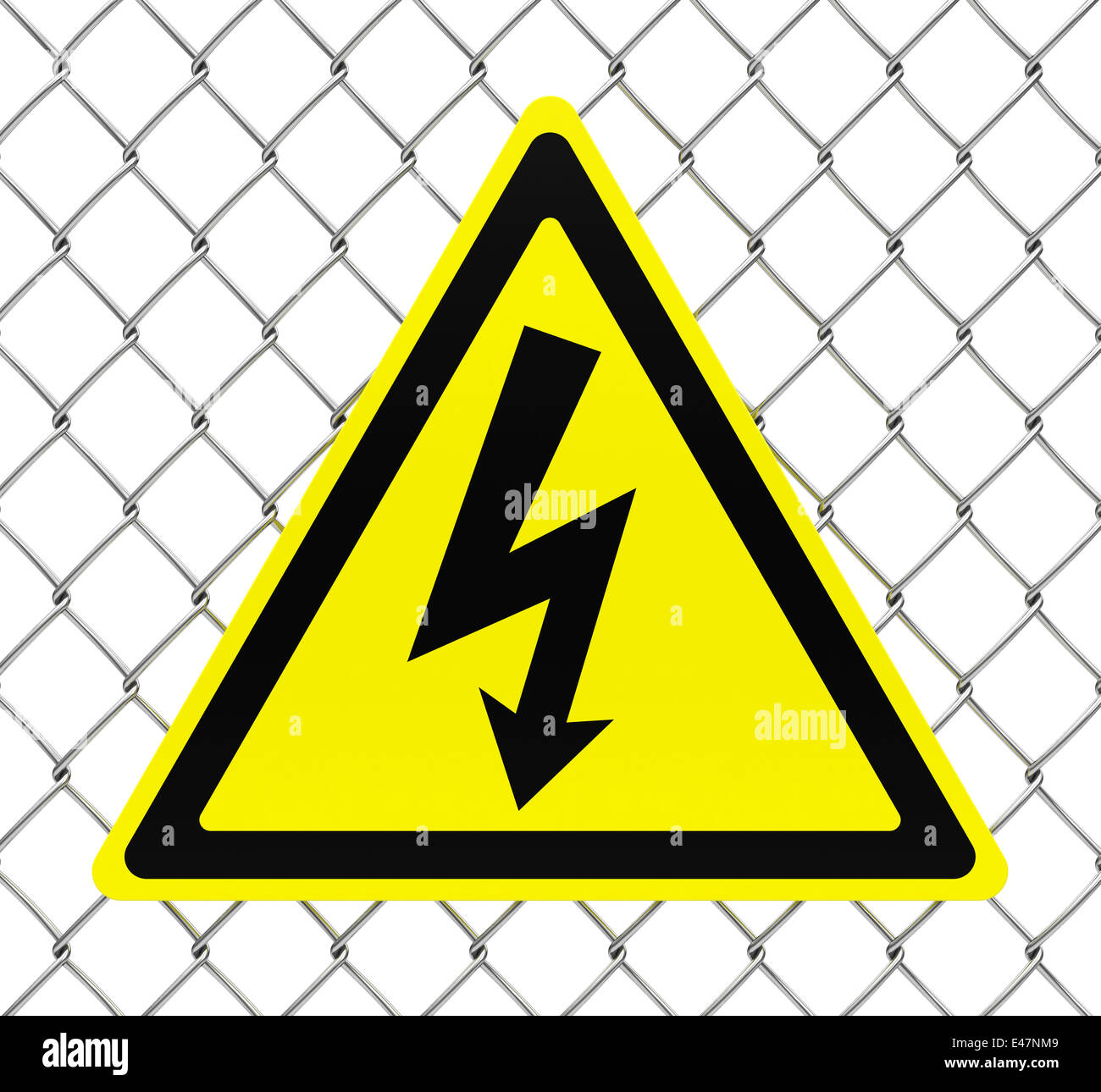 Hazard high voltage sign Stock Photo - Alamy