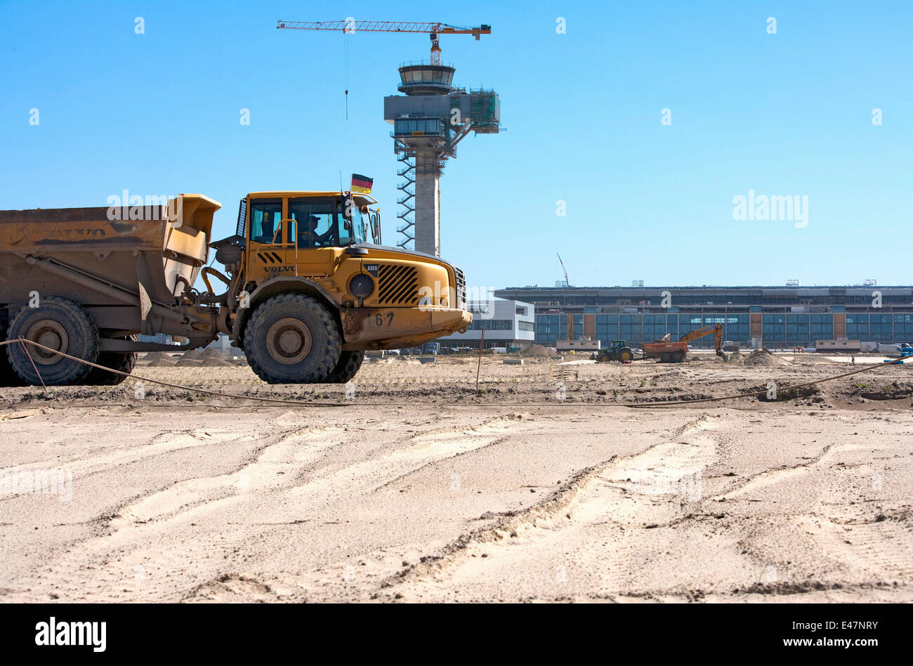 BBI construction site Stock Photo - Alamy