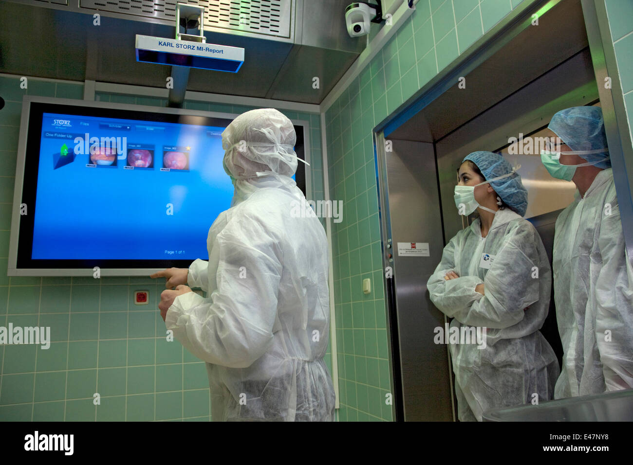 Endoscopy system hi-res stock photography and images - Alamy