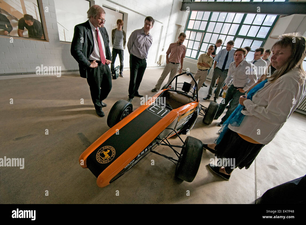 Electric race car zedX Vision Stock Photo - Alamy