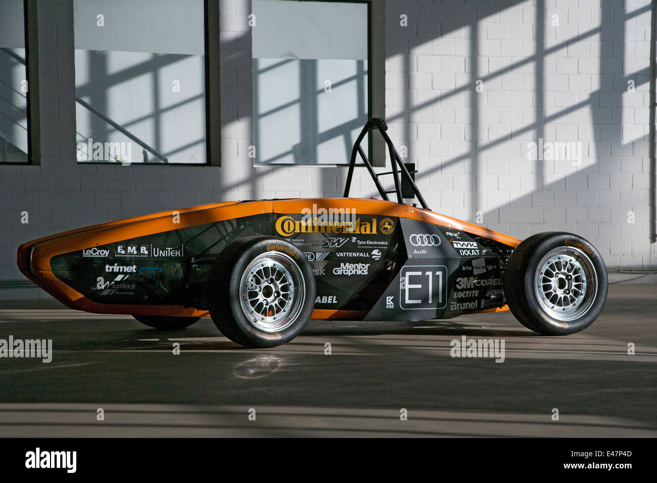 Electric race car zedX Vision Stock Photo - Alamy