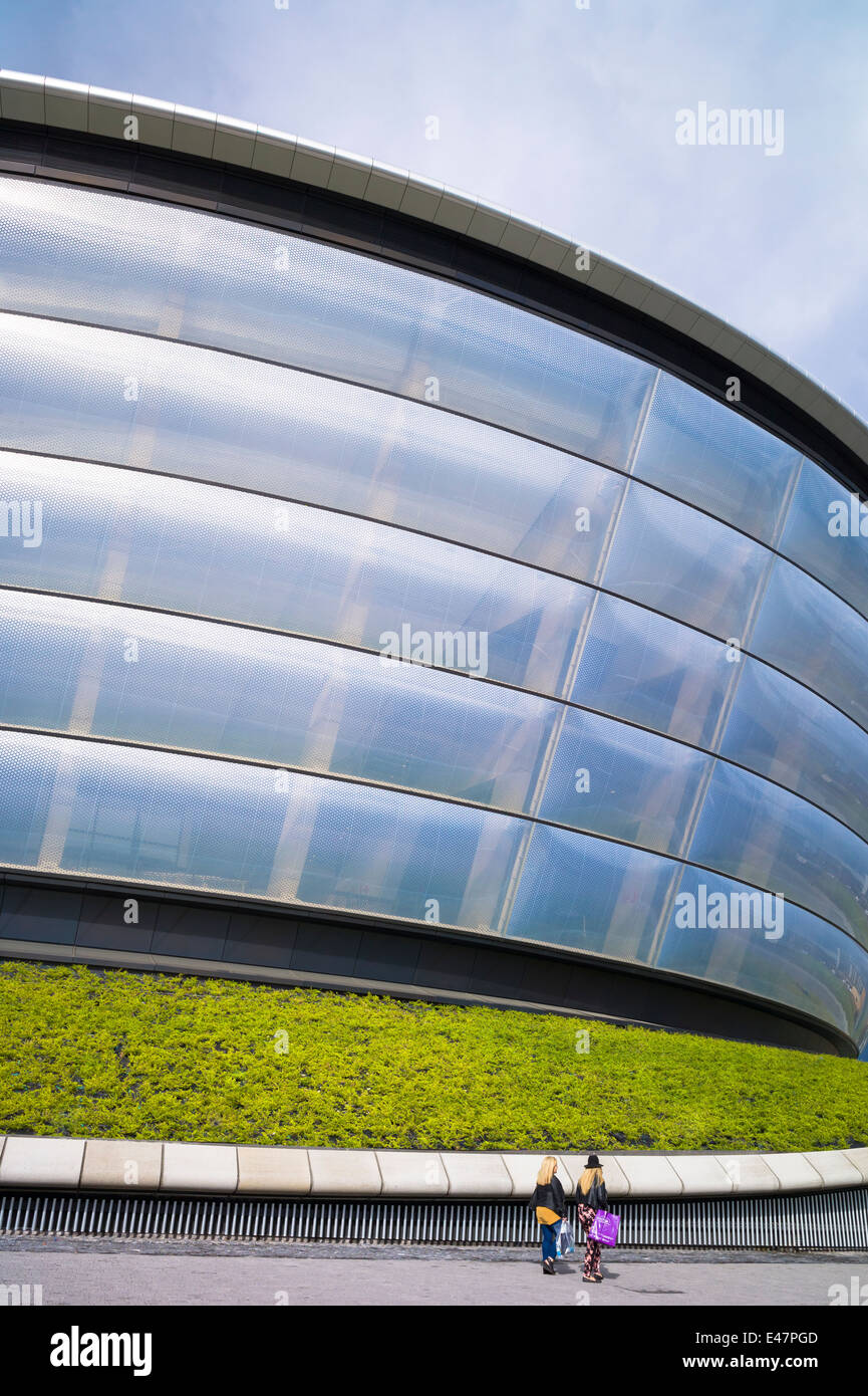 Visitors at Hydro Arena at the Scottish Exhibition and Conference ...