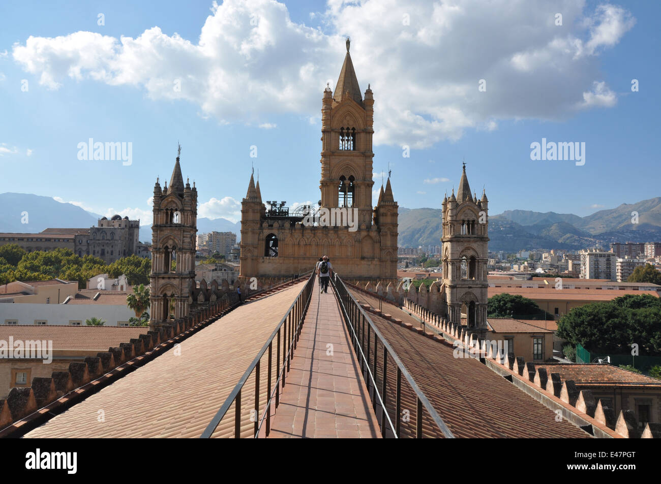 Palermo, Dome roof, sicily, Italy, Europe Stock Photo - Alamy