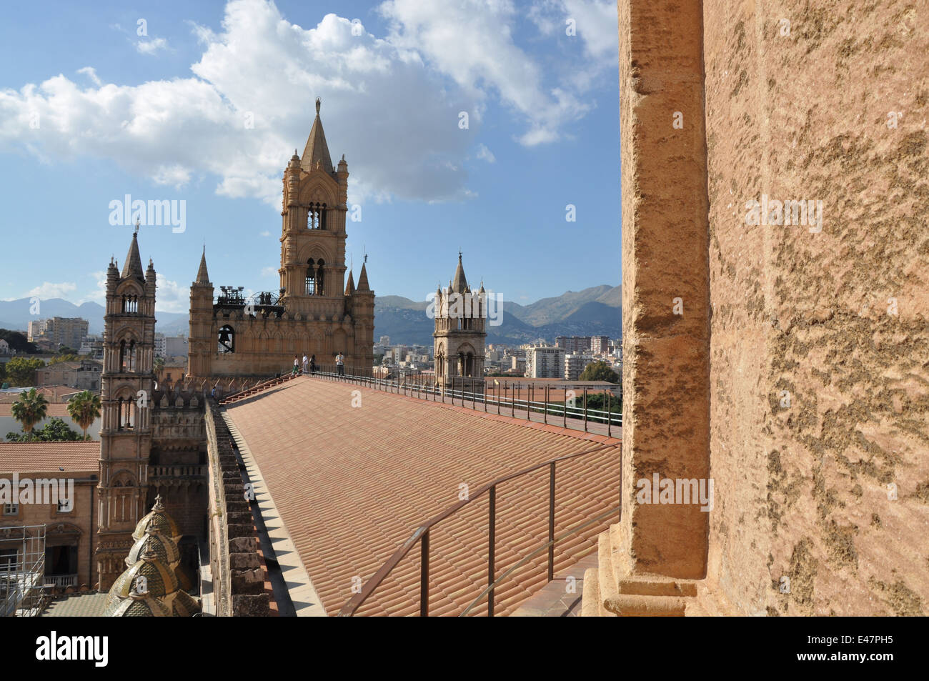 Palermo, Dome roof, sicily, Italy, Europe Stock Photo - Alamy