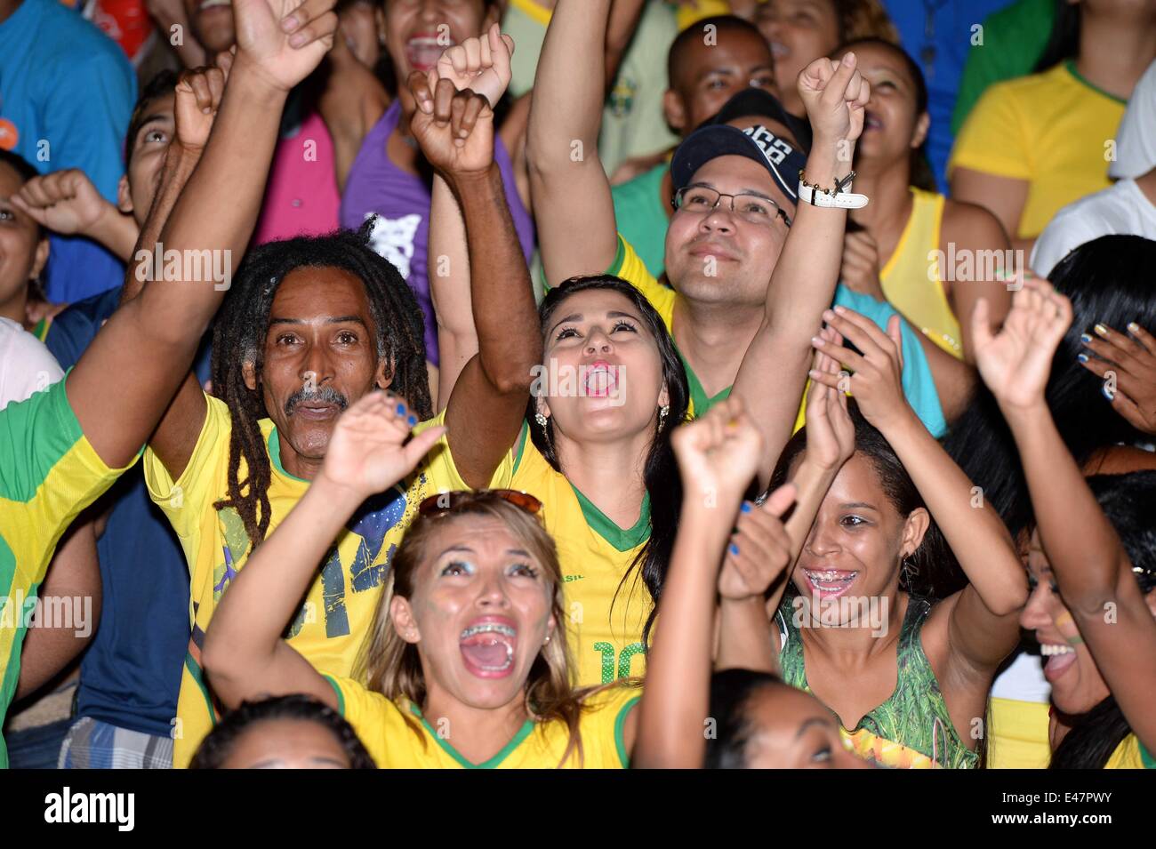 Brazil 2 1 colombia 2014 hi-res stock photography and images - Alamy