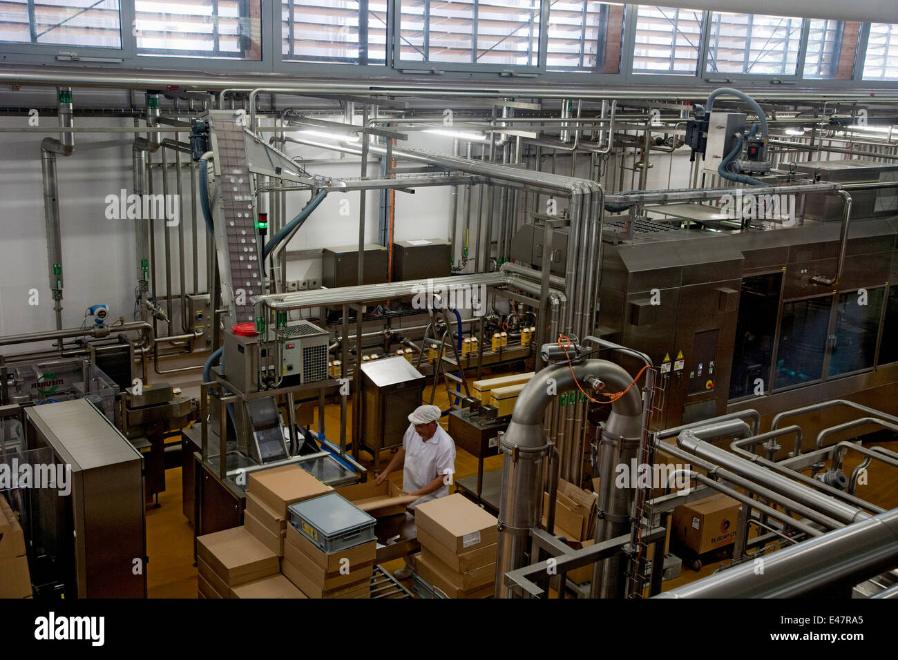 Dairy glass gmbh hi-res stock photography and images - Alamy